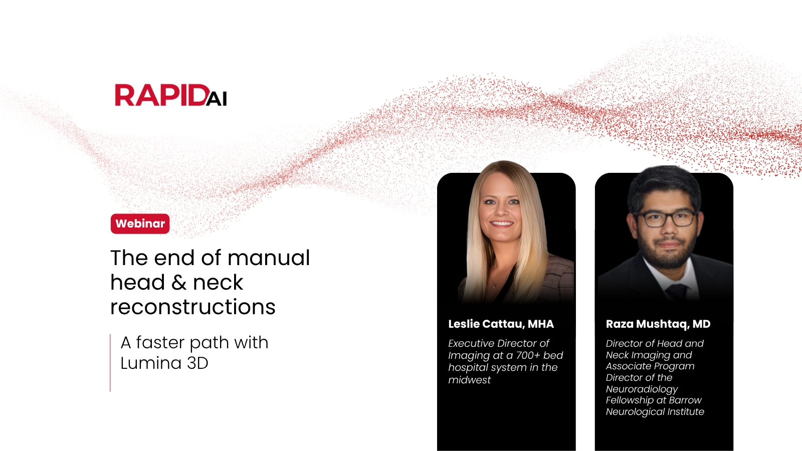The end of manual head & neck reconstructions-A faster path with Lumina 3D